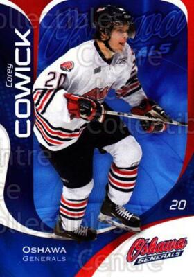 2007-08 Oshawa Generals #14 Corey Cowick | eBay