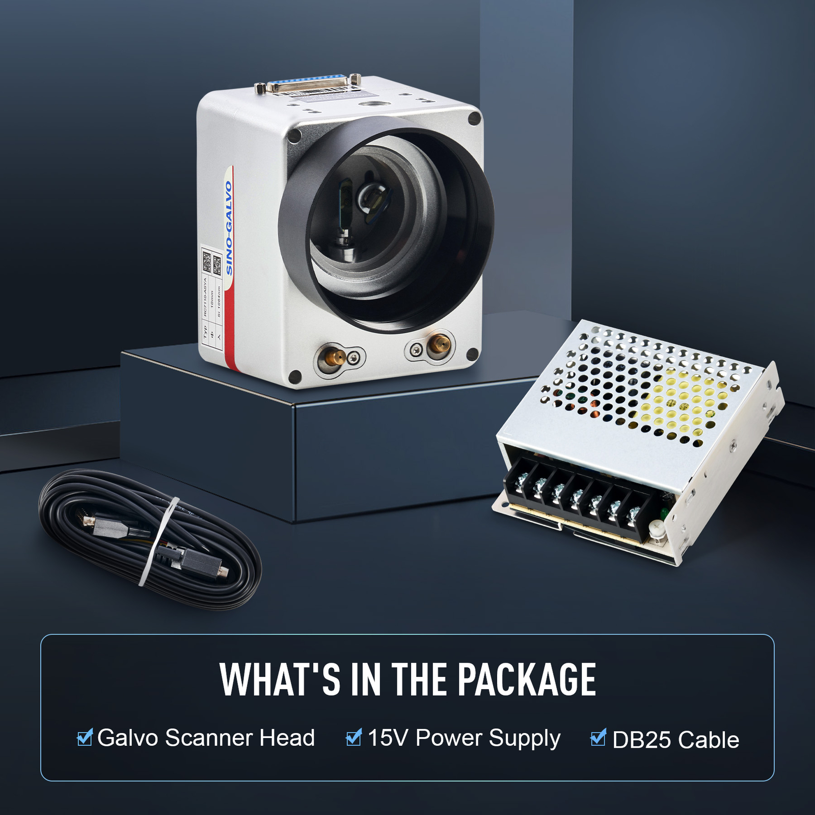 OMTech Galvo Scanner Head for Fiber Laser Engraving Marking Machine for ...