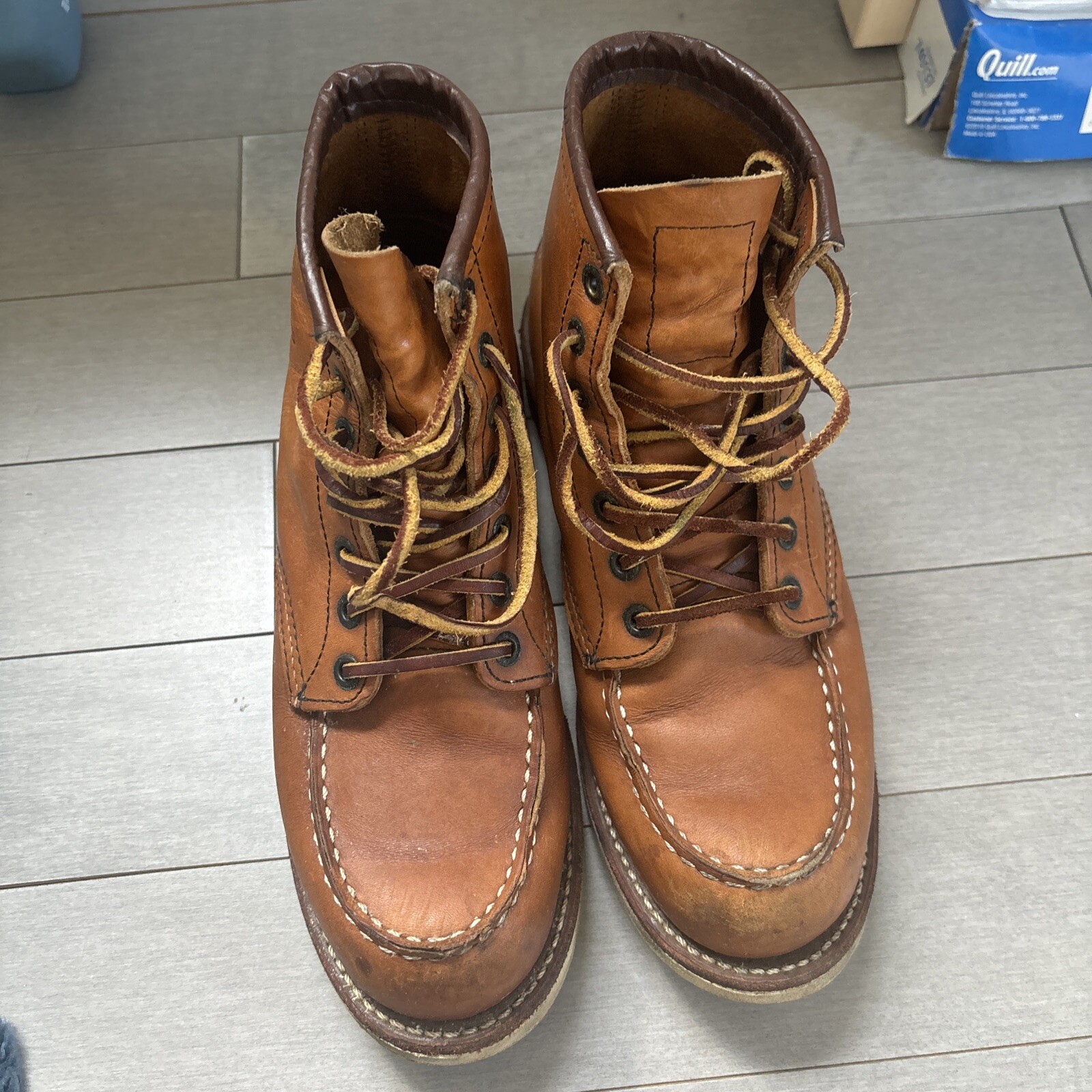 Red Wing Heritage 10875 Men's Moc Toe Brown Leather B… - Gem