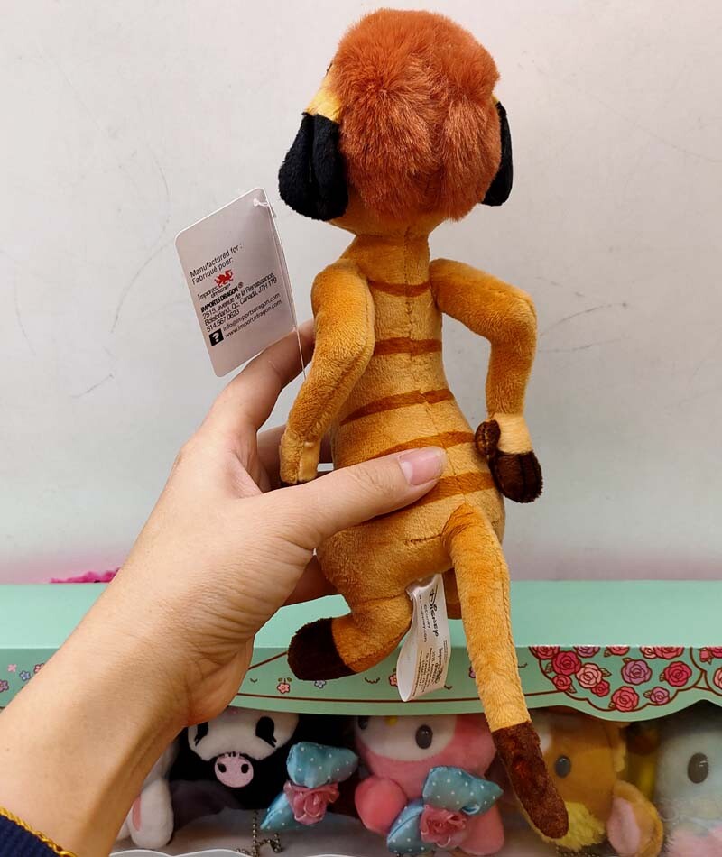 OFFICIAL DISNEY THE LION KING Timon Meerkat 20cm SOFT TOY PLUSH TEDDY ...