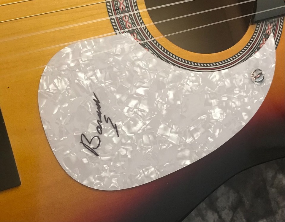 GFA Youngbloods Star * LOWELL BANANA LEVINGER * Signed Acoustic Guitar ...