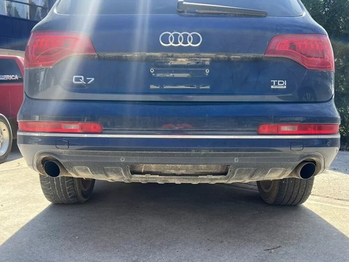 2010-2015 Audi Q7 Rear Bumper Cover W/ PDC Sensors Assembly ...