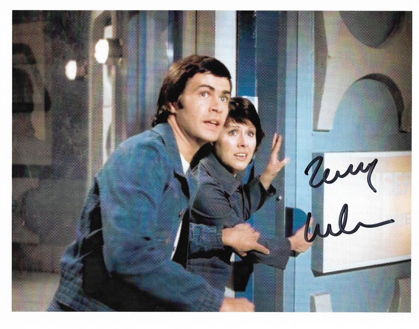 Terence Wilton Doctor Who INVASION OF THE DINOSAURS signed 10" by 8 ...