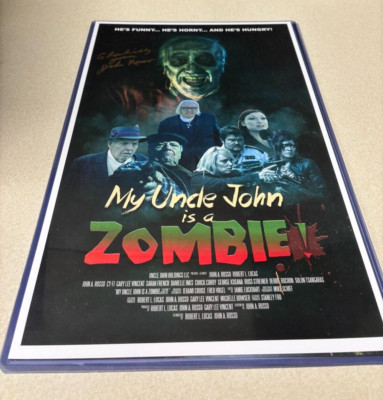 Signed JOHN RUSSO Autographed My Uncle John Is A Zombie! 11"x17" | eBay