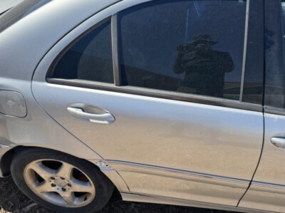 01-05 Mercedes C320 W203 Rear Right Side Door Shell Silver OEM | eBay