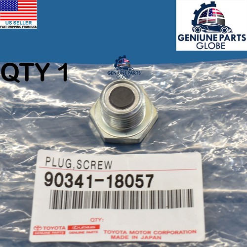 GENUINE TOYOTA 4RUNNER TACOMA FJ SIENNA GX460 TRANSFER DRAIN PLUG 90341 ...