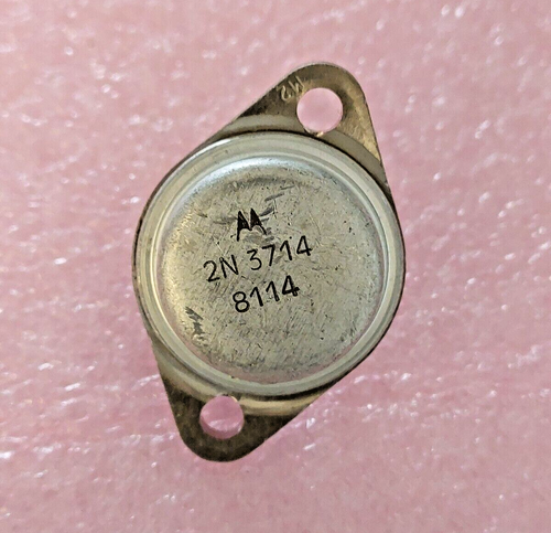 1Pcs 2N3714 Si Bipolar Transistors 10A 80V 150W 3MHZ NPN TO3 Motorola ...