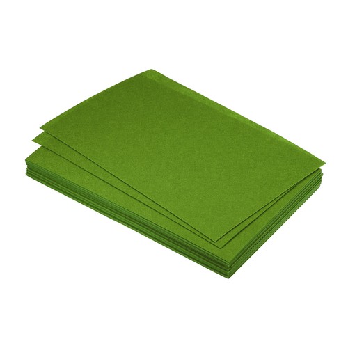 Soft Felt Sheets Fiber Craft Sheets Dark Green 12 x 8 20 Pcs ...