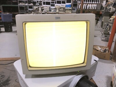VINTAGE IBM 5179104 CRT MONITOR MFG 1987 | eBay