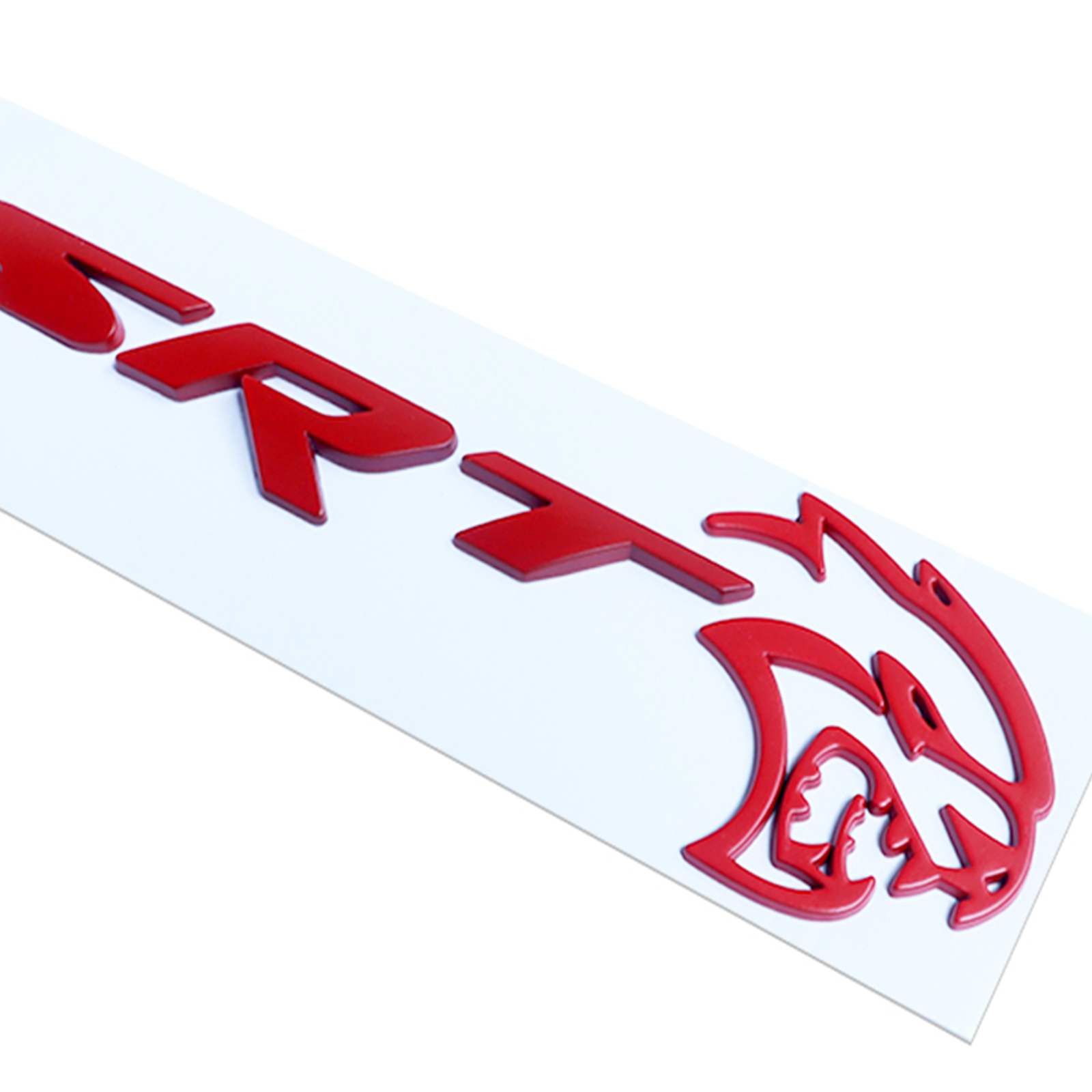 For SRT Emblem Cat Hellcat Devil Right / Left Fender Side Badge 3D ...