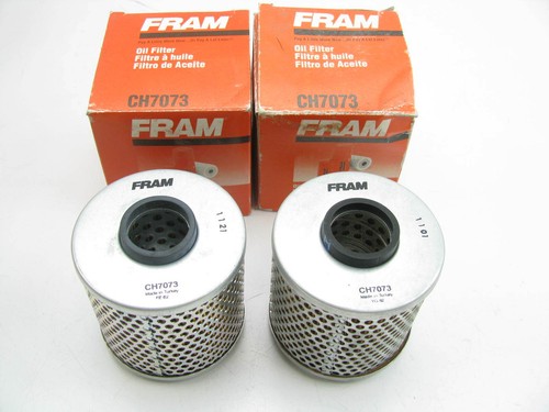 (2) Fram CH7073 Oil Filter Replaces 51185 L14758 P833 LF167 P552420 ...