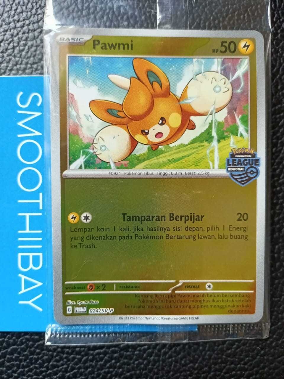 Pawmi Promo 024/SV-P Pokemon Card Indonesia Exclusive SEALED | eBay