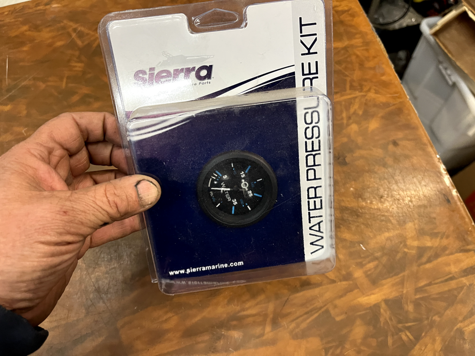Sierra Water Pressure Kit 68394P 2" 40 PSI for outboards | eBay