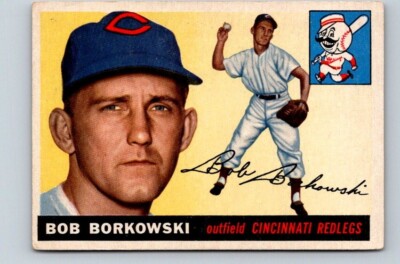 1955 TOPPS BASEBALL #74 BOB BORKOWSKI MID GRADE JK | eBay