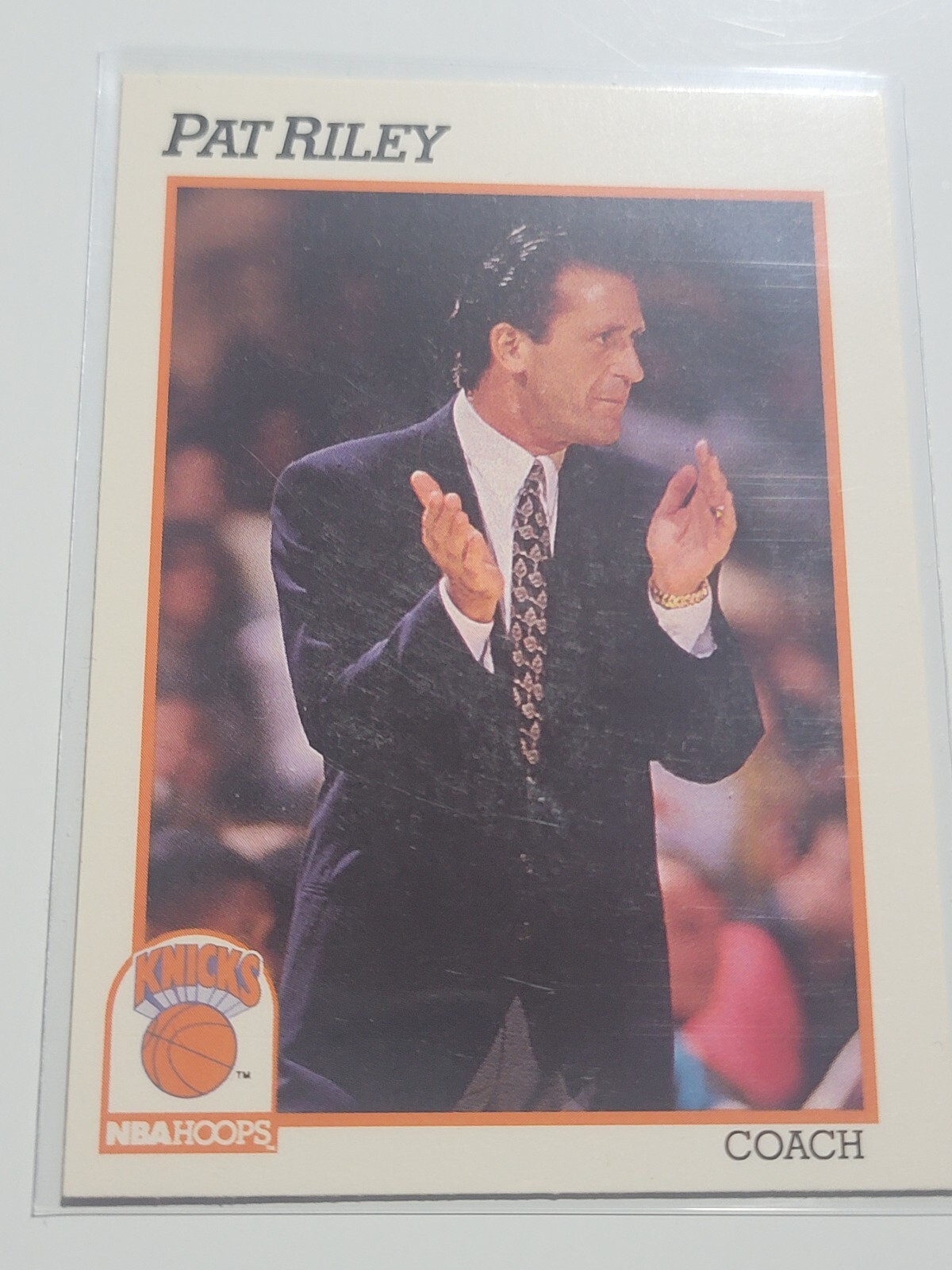 PAT RILEY 1991 Hoops #238. KNICKS | eBay