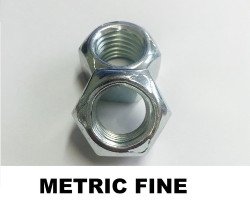 Qty 1 Metric Fine Hex Cone Lock Nut M16 (16mm) 1.50mm Pitch ZP Conelock ...
