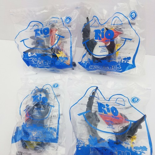 2011 Rio McDonald's Happy Meal Toy: (3) #3 RAFAEL & (1) #7 MAURO NEW | eBay