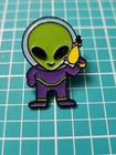 Alien Ray Gun Ufo Black Metal Tone Lapel Pin | eBay