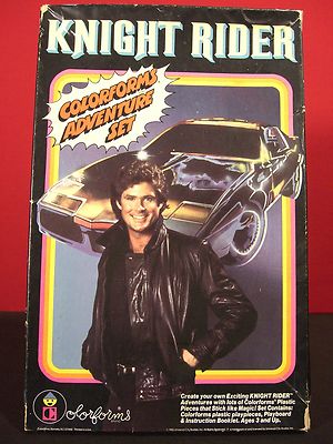Knight Rider 1982 Complete Vintage Colorforms Adventure Set | eBay