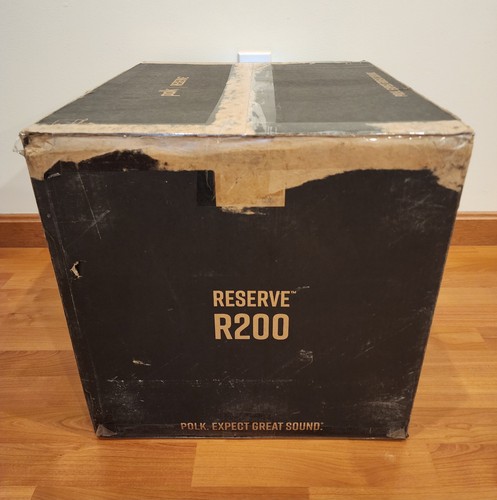 Polk Reserve R200 Premium Bookshelf Speakers (Black) | eBay