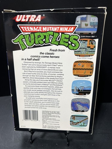 Teenage Mutant Ninja Turtles Ultra Commodore 64 Computer Game complete ...