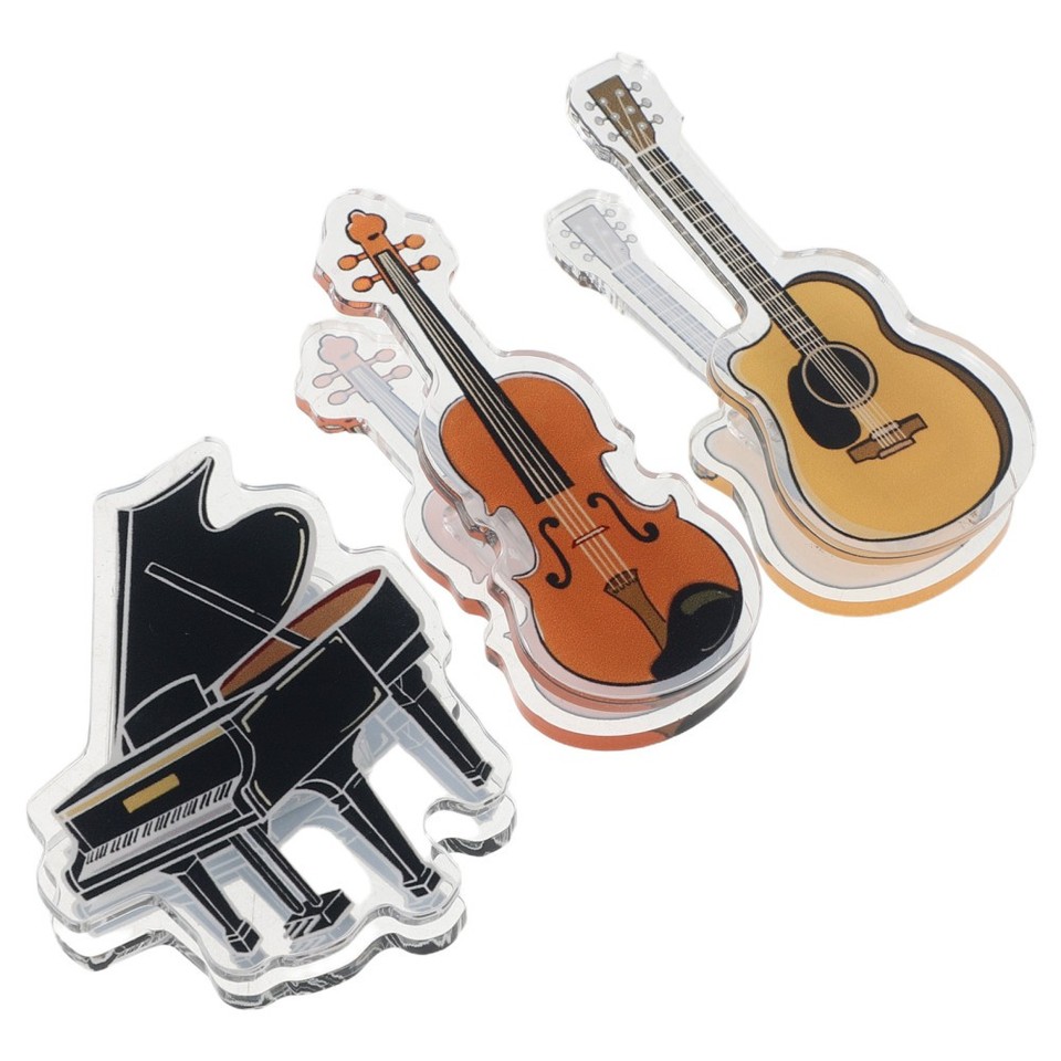 3pcs Piano Page Holder Clip - Piano/Guitar/Violin Document Paper Clips ...