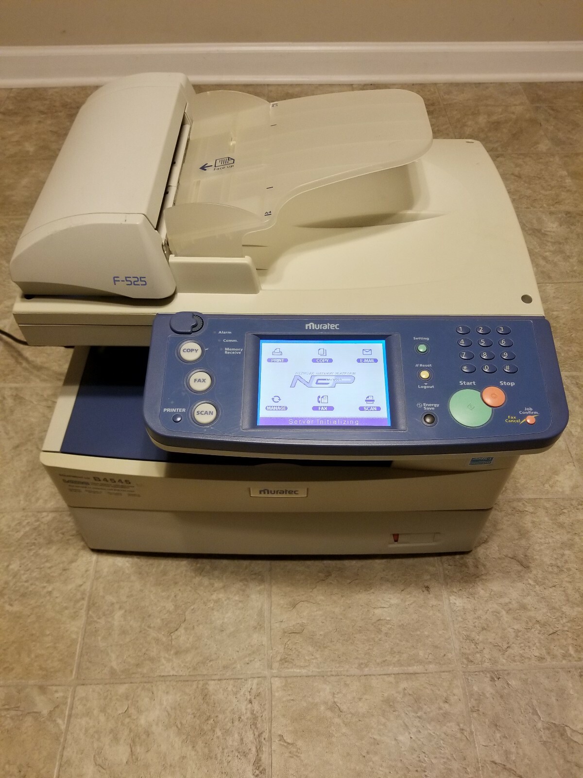 MURATEC F-525 ALL-IN-ONE PRINTER COPY SCAN FAX PRINT | eBay