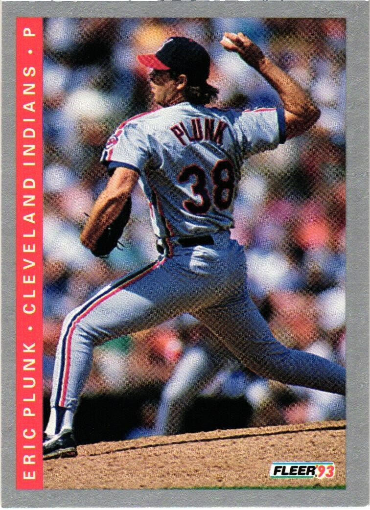 1993 FLEER ERIC PLUNK #599 CARD $0.99 VALUE BOX | eBay