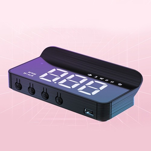 M1 Blanc pour Voiture HUD avec Fonctionnalit?? GPS et Kit d'allocation ...