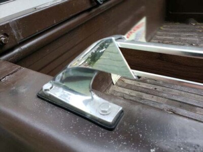 Chevy C10 C20 Square Body 8 Feet Bed Rail Dark Grain Wood Panel Sticker ...