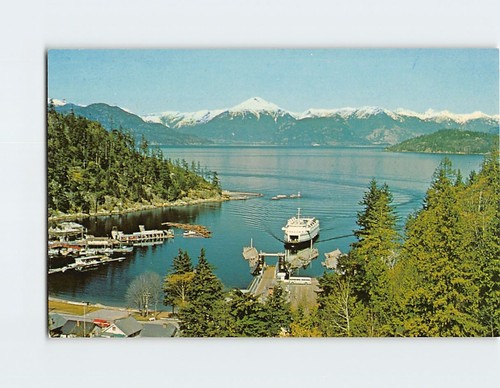 Postcard MV Sechelt Queen Ferry BC Canada | eBay