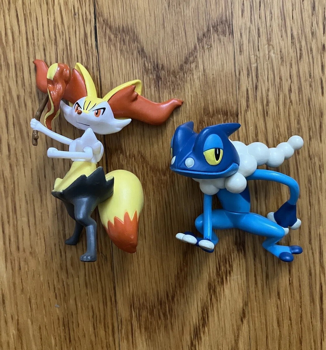Braixen And Frogadier