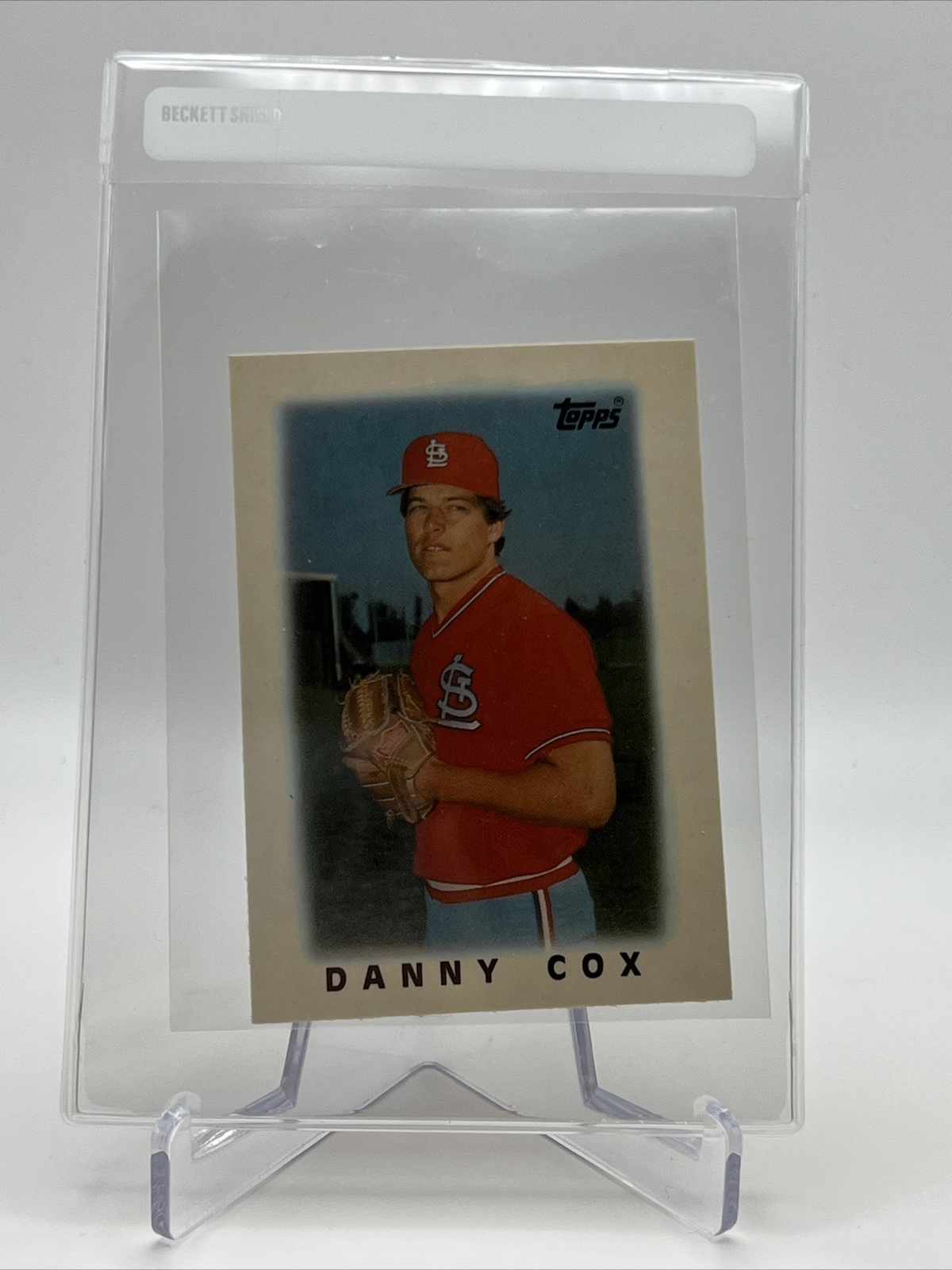 1986 Topps MINI Danny Cox Baseball Card #61 Mint FREE SHIPPING | eBay