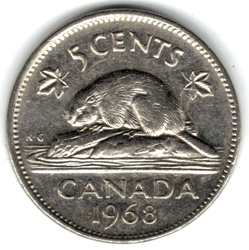 1968 Canadian Nickel