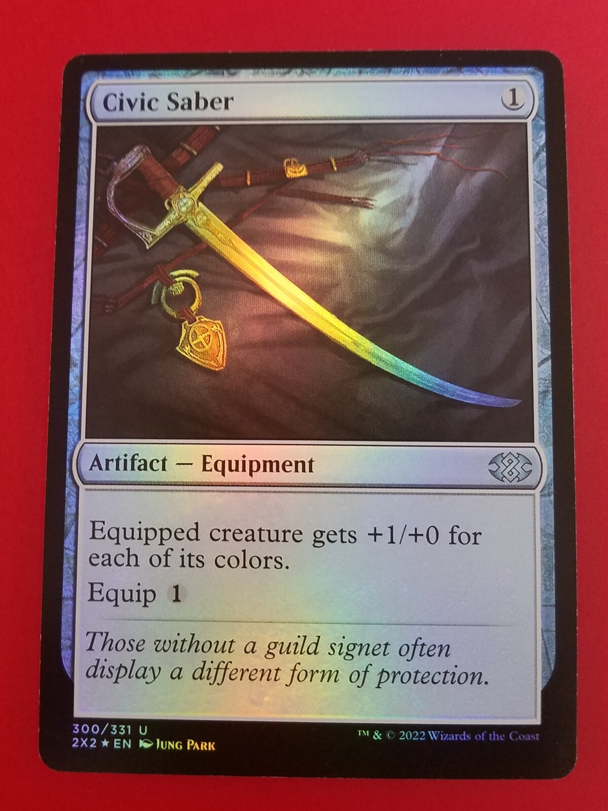 1x Civic Saber | FOIL | Double Masters 2022 | MTG Magic Cards | eBay