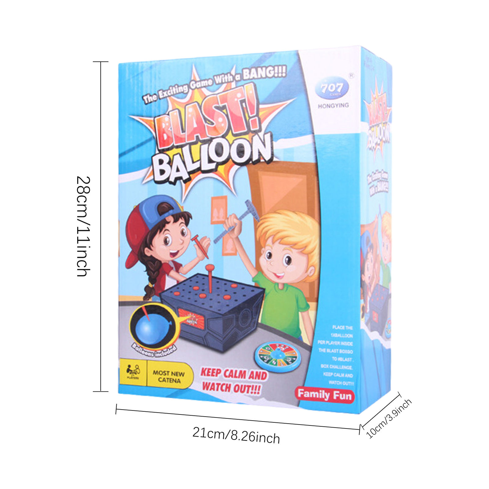 Whack A Balloon Game Board Games Desktop Tricky Balloon Box Party ...