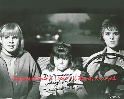 "I SAW WHAT YOU DID" SHARYL LOCKE AUTOGRAPHED THE CAR SCENE 8X10 PHOTO ...