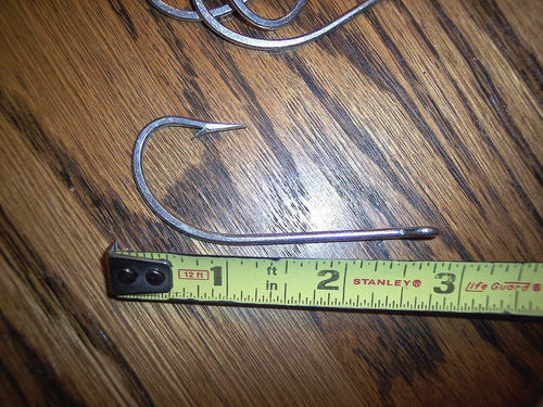 25 Trot Line Hooks 8/0 Catfish Hooks Mustad Hooks Fish Hook Jug Line O ...