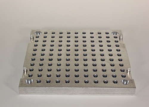 6" x 6" x 1/2" MIC 6 Aluminum Fixture / Sacrificial Plate, Mini Pallet ...