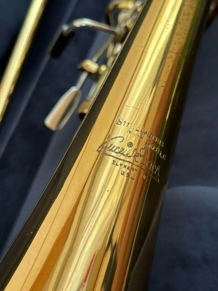 Bach 50BLG Bass Trombone double Thayer valves | eBay