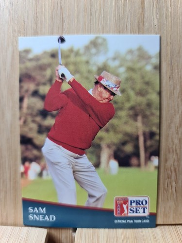 SAM SNEAD🏆1991 PGA Pro Set #235 Golf Card🏆FREE POST | eBay Australia