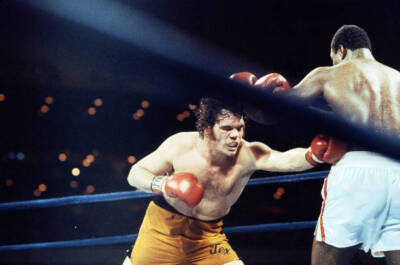 Randall 'Tex' Cobb Larry Holmes Boxing At Astrodome On Boxing 1982 Tv ...