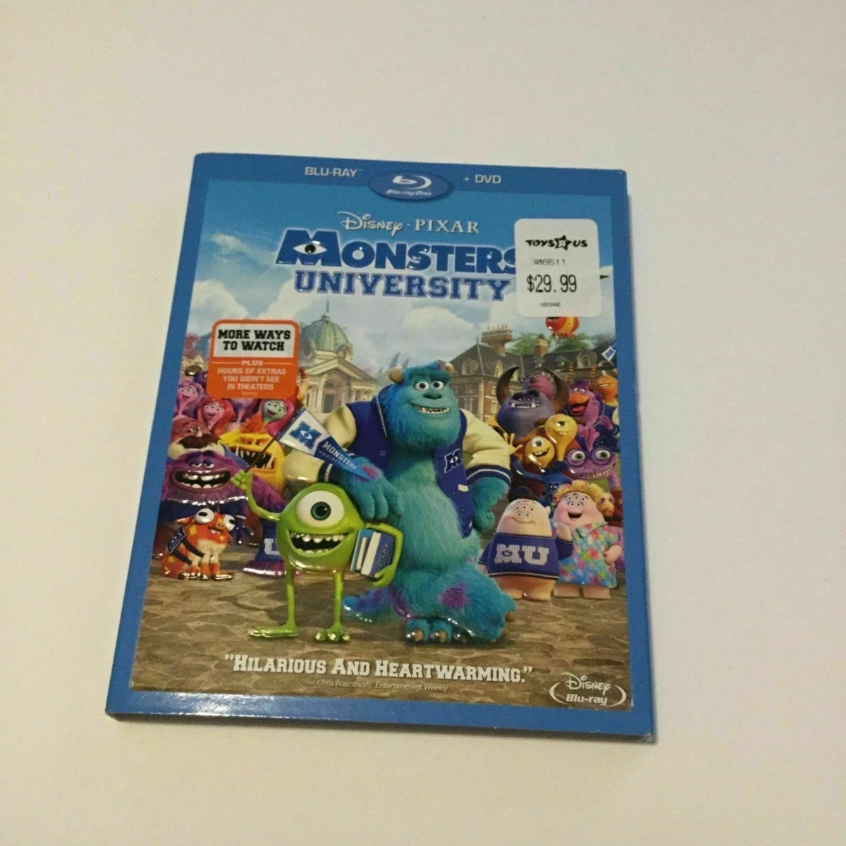 Monsters University Dvd Front Cover