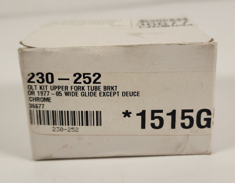 FORK TUBE UPPER BRACKET BOLT Wide Glide '77-LATER DOMED SMOOTH #36677 ...