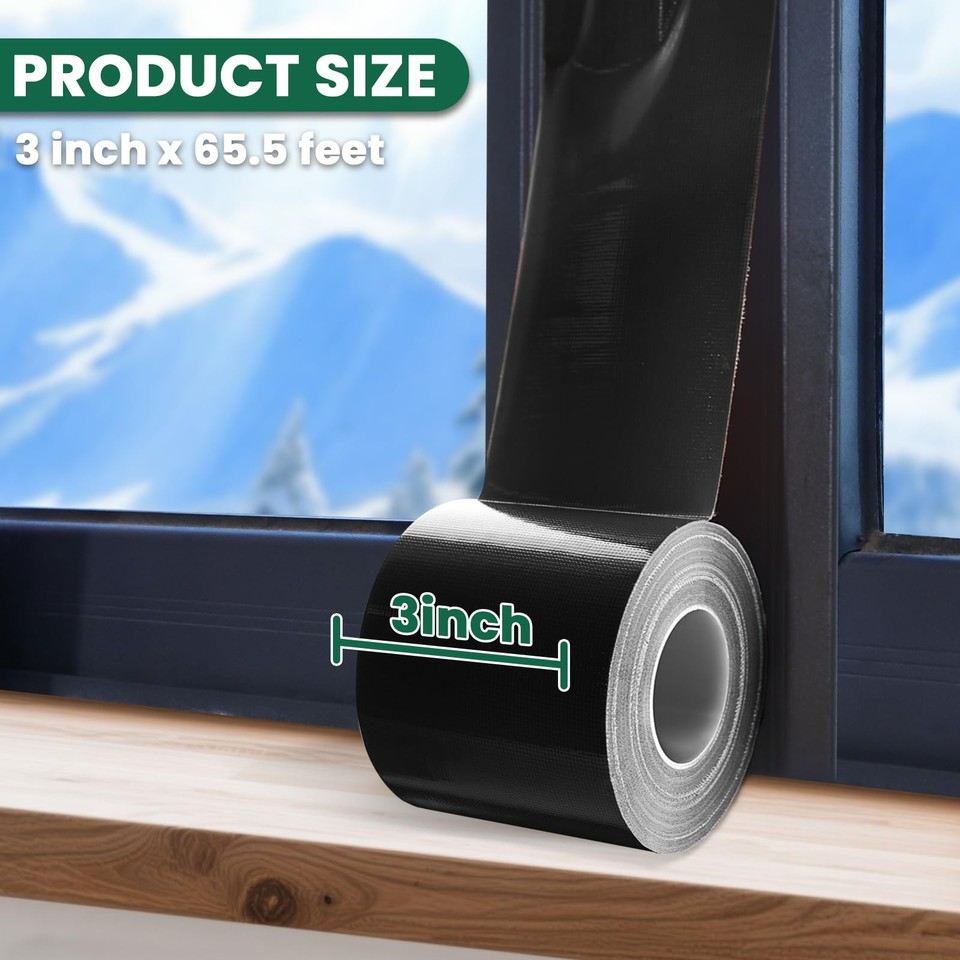 Window Sealing Tape, Window AC Insulation Air Conditioner Seal Around ...