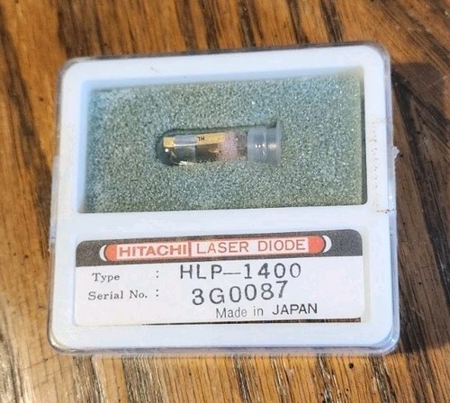 HITACHI HLP-1400 General Purpose GaAIAs Laser Diode 800nm to 850nm 15mW ...