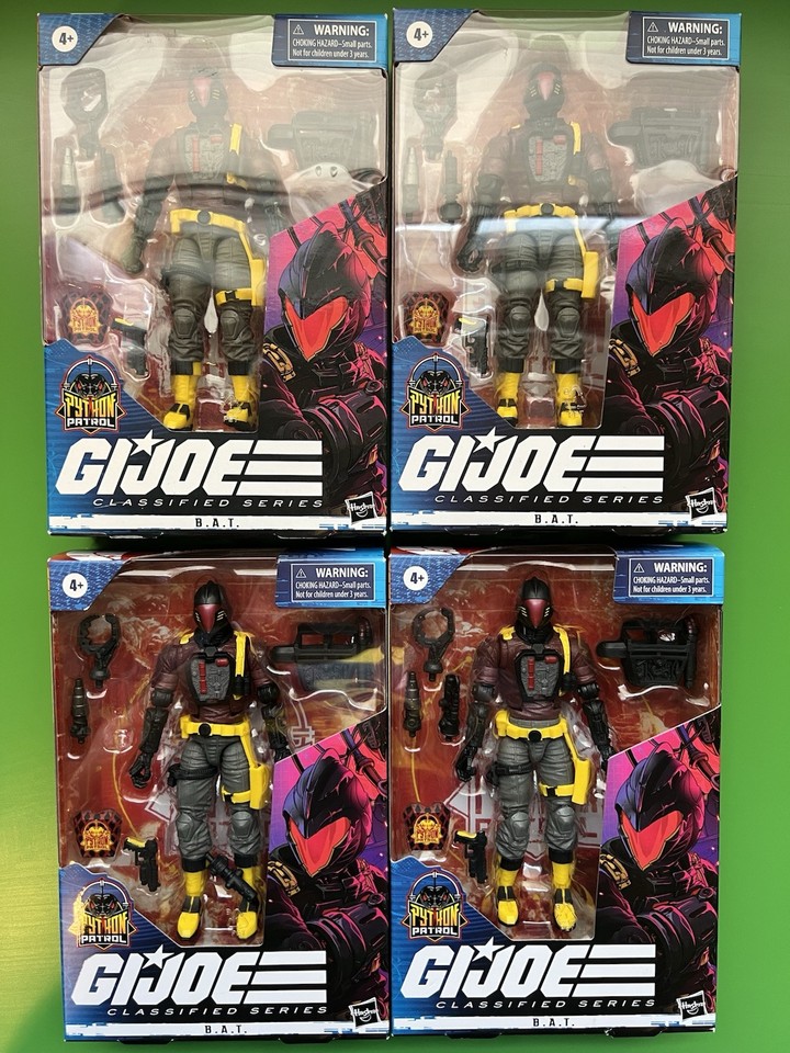 Gi Joe Classified Python Patrol BAT Lot Of 4 | eBay