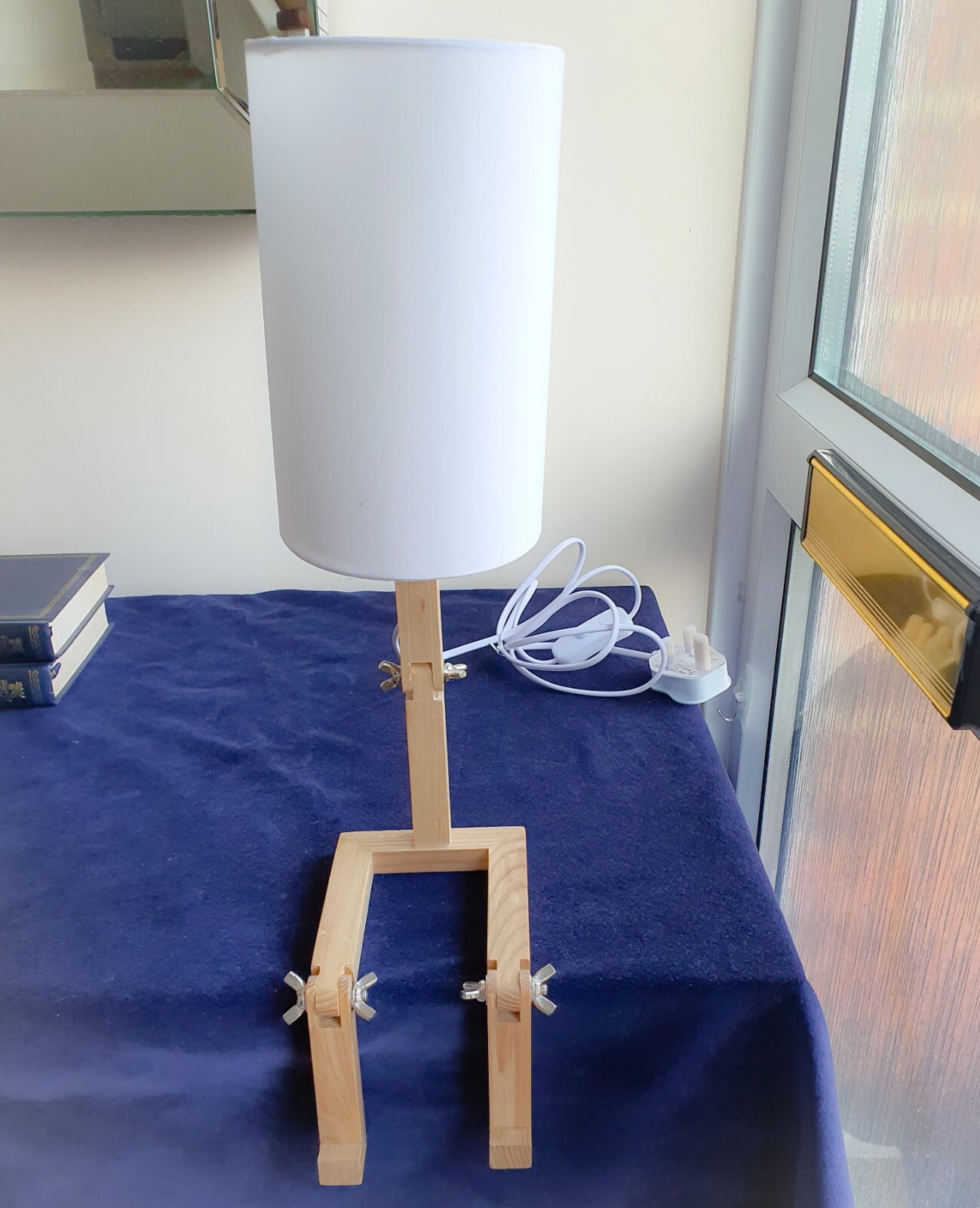 Robbi Adjustable Wooden Lamp Bookstand | eBay UK