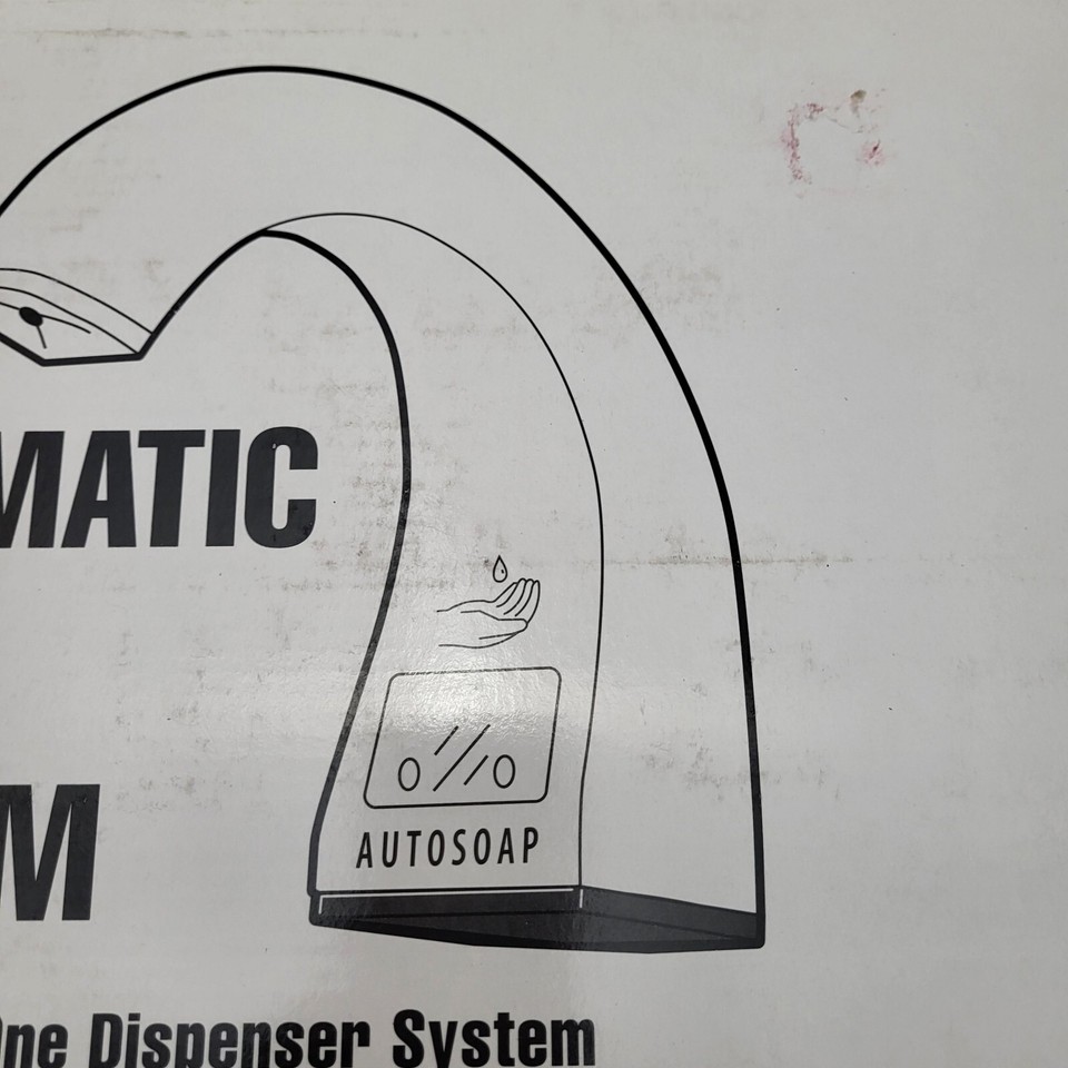 One Shot Dispenser Automatic Hand Soap Dispenser #106864. Battery not ...