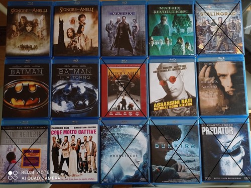 Collezione Film Blu Ray | eBay